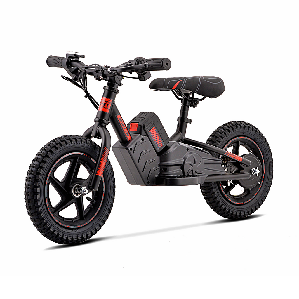 Boost Electric Balance Bike Red 12″ For Kids 24V – boostelectric